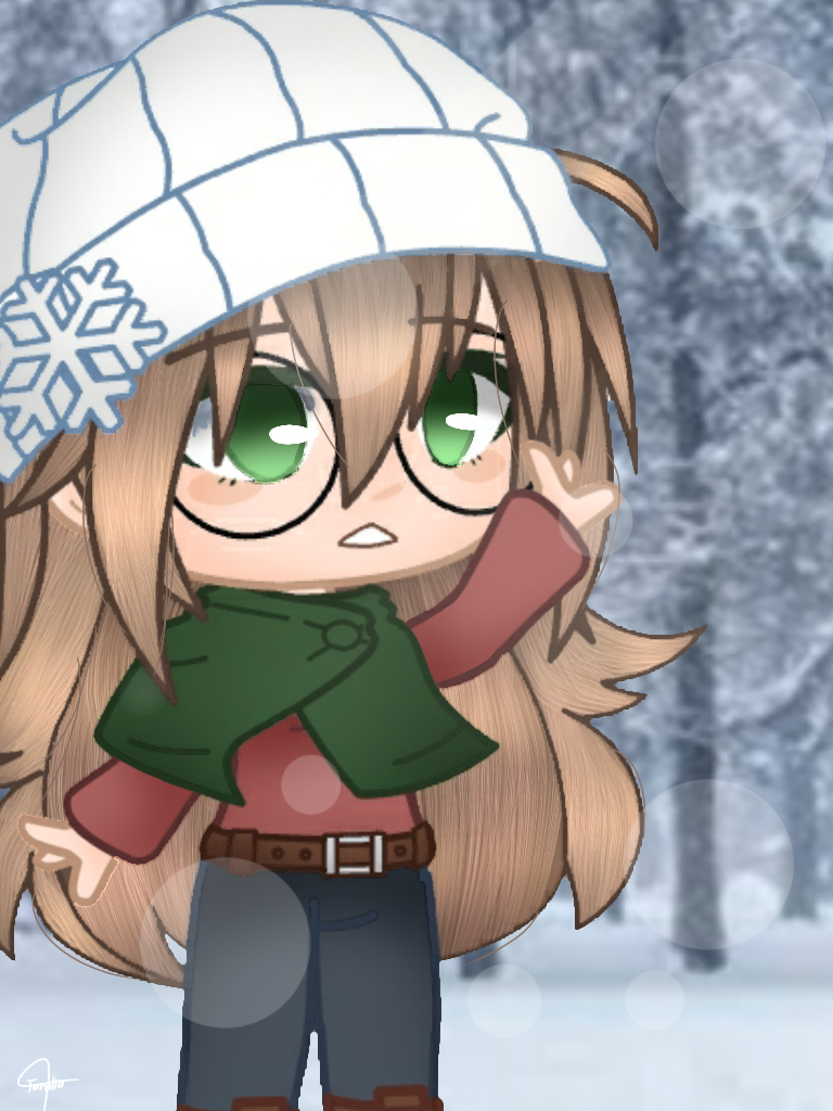Catching Snowflakes - ibisPaint