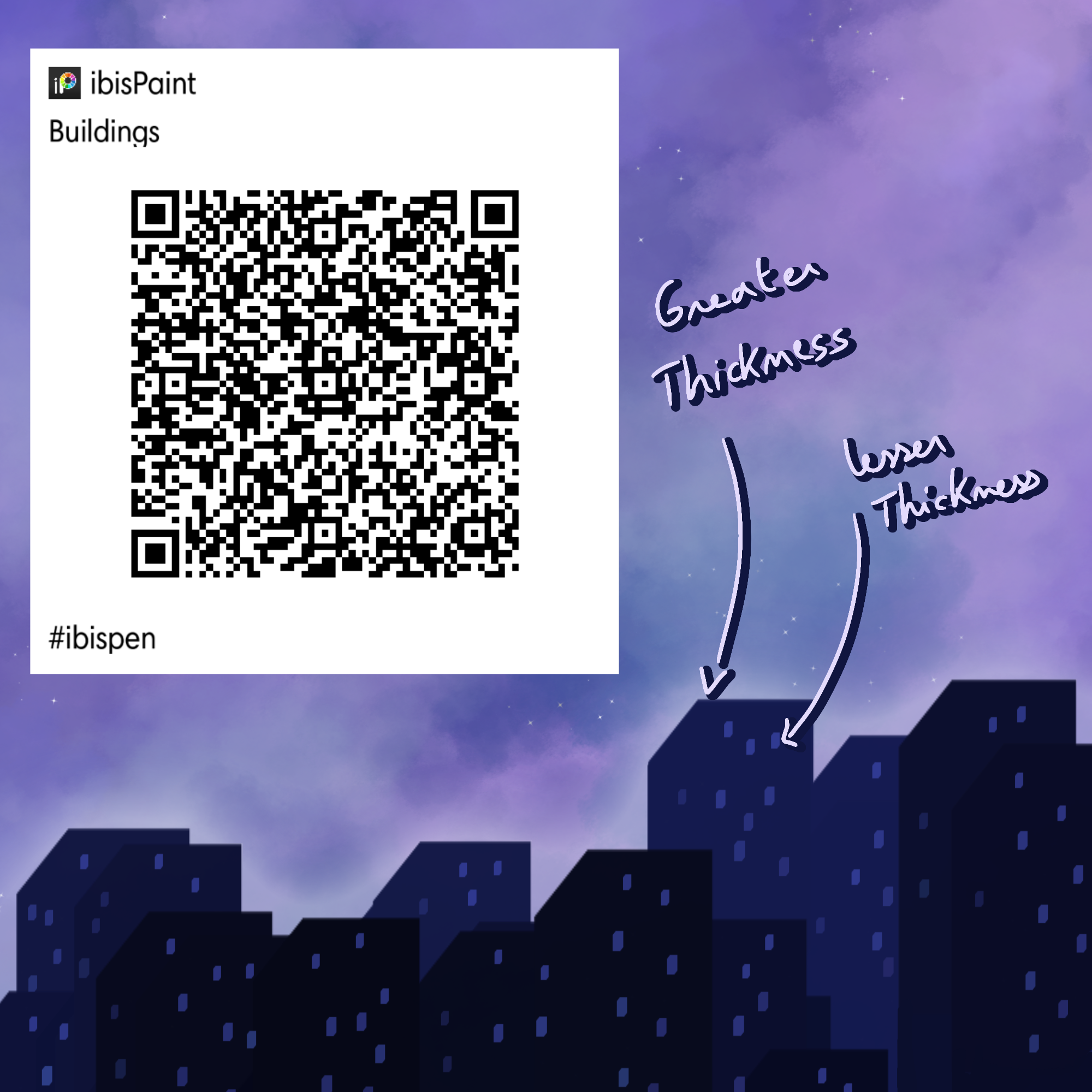 Buildings brush - ibisPaint