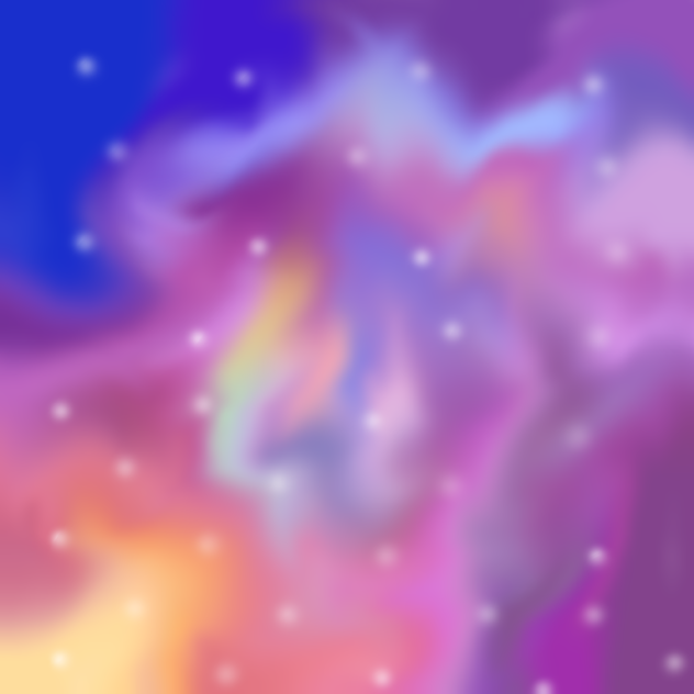 Rainbow Galaxy - ibisPaint
