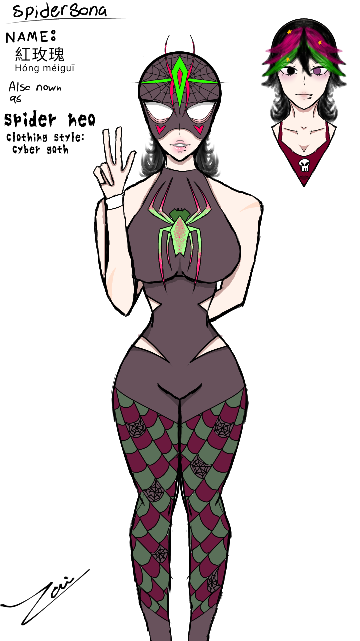 my spidersona - ibisPaint
