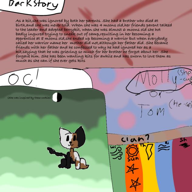 CS for a warrior cats RP comic - ibisPaint