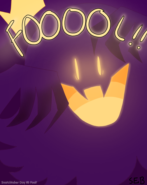Snatchtober Day 1 ‘Fool!’ - ibisPaint