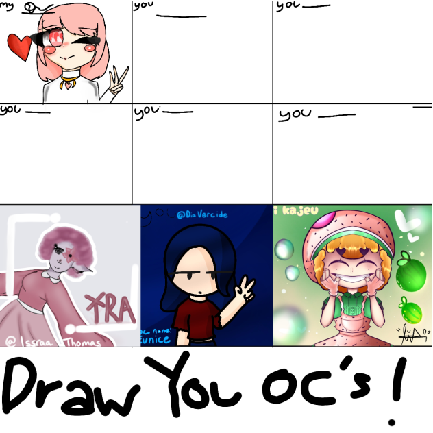 Draw your OC collab - ibisPaint