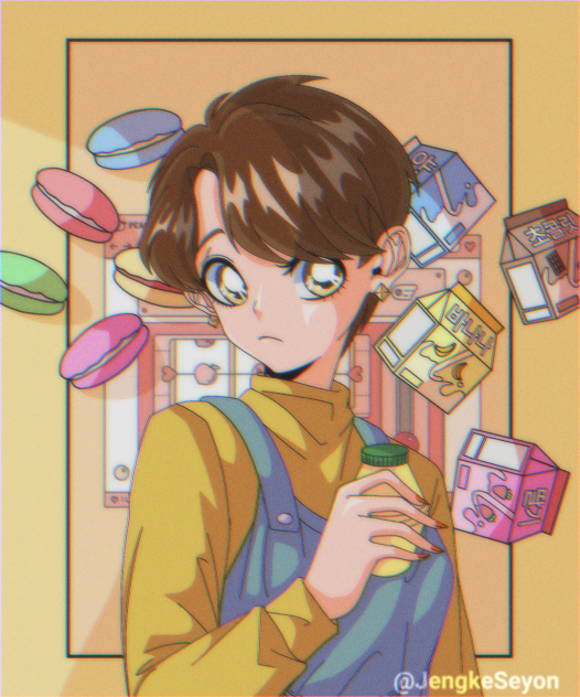 Yellow Dairy - ibisPaint