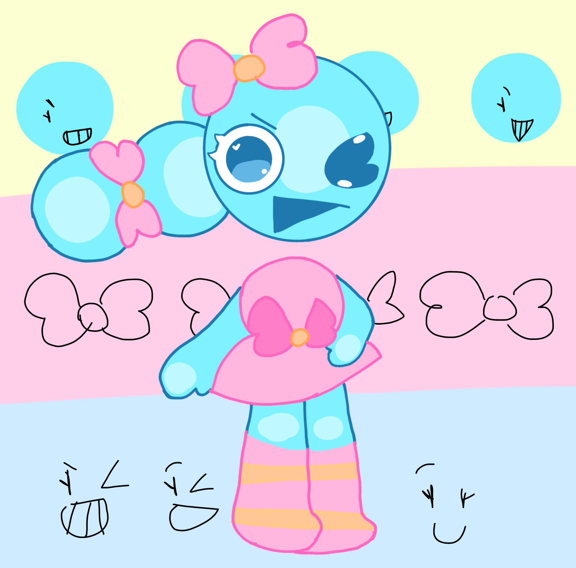 My redesign of poppy from dw - ibisPaint