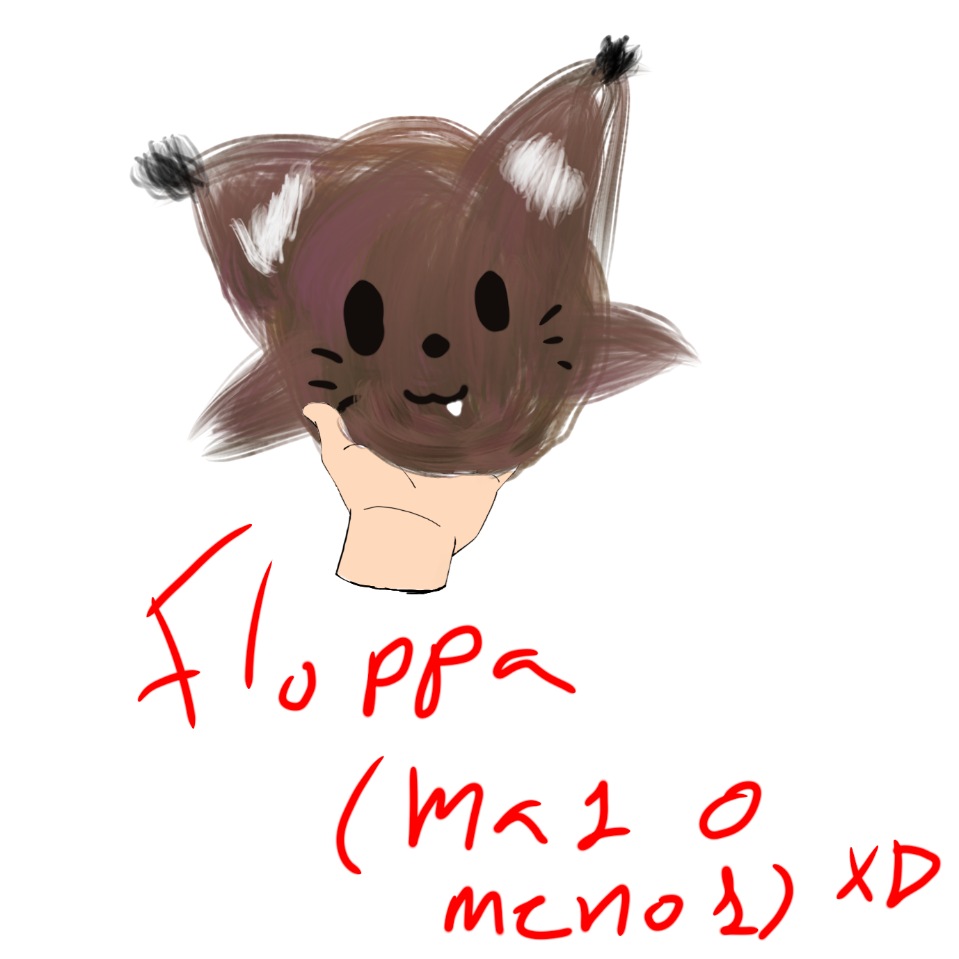 floppa más o menos - ibisPaint