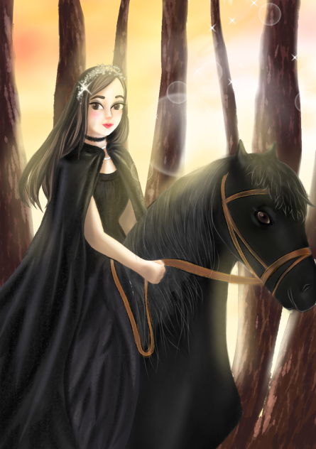 Queen of dark - ibisPaint