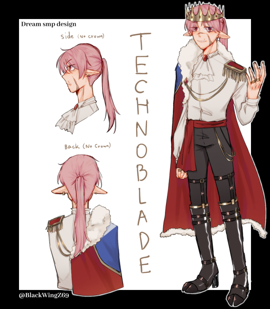Technoblade fanart - ibisPaint