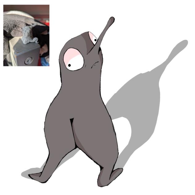 a long nosed, big booty boi - ibisPaint