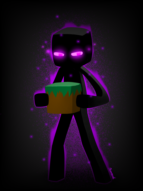 エンダーマン (Enderman) - ibisPaint