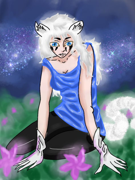 Serena the Tiger Lady - ibisPaint