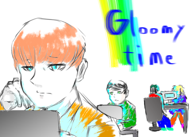 Gloomy time - ibisPaint