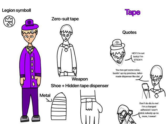 Tape sheet Paper mario Tok - ibisPaint