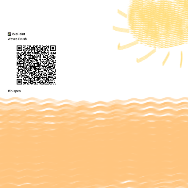 Waves brush - ibisPaint