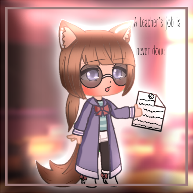 A teacher's job - ibisPaint