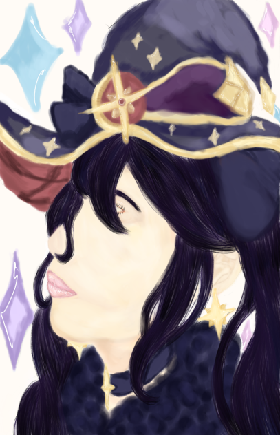 Mona (Genshin impact) - ibisPaint