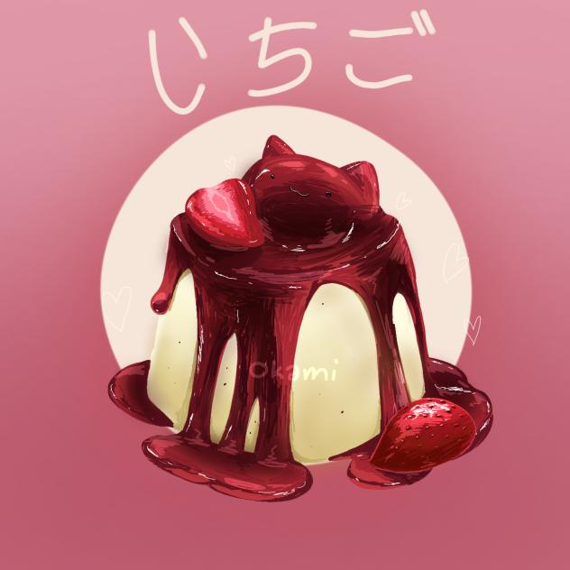 Strawberry dessert 🍓 repost - ibisPaint