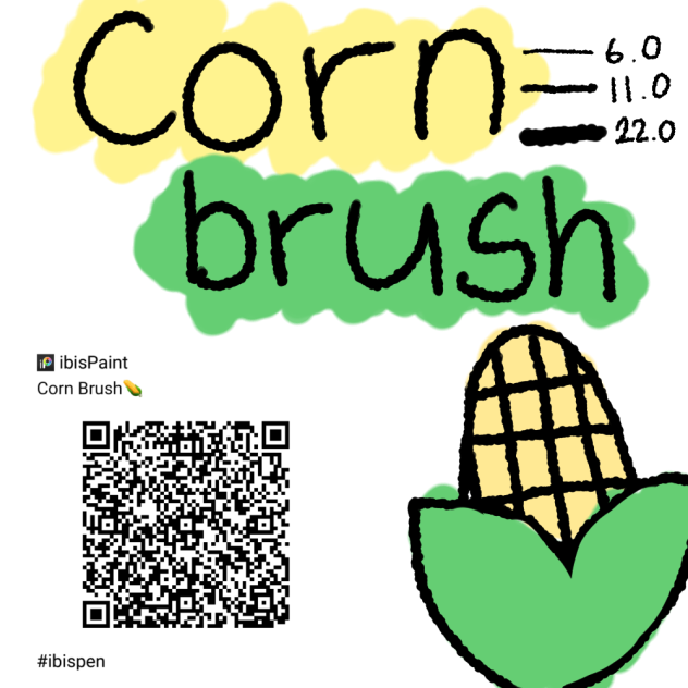 Corn Brush🌽 - ibisPaint