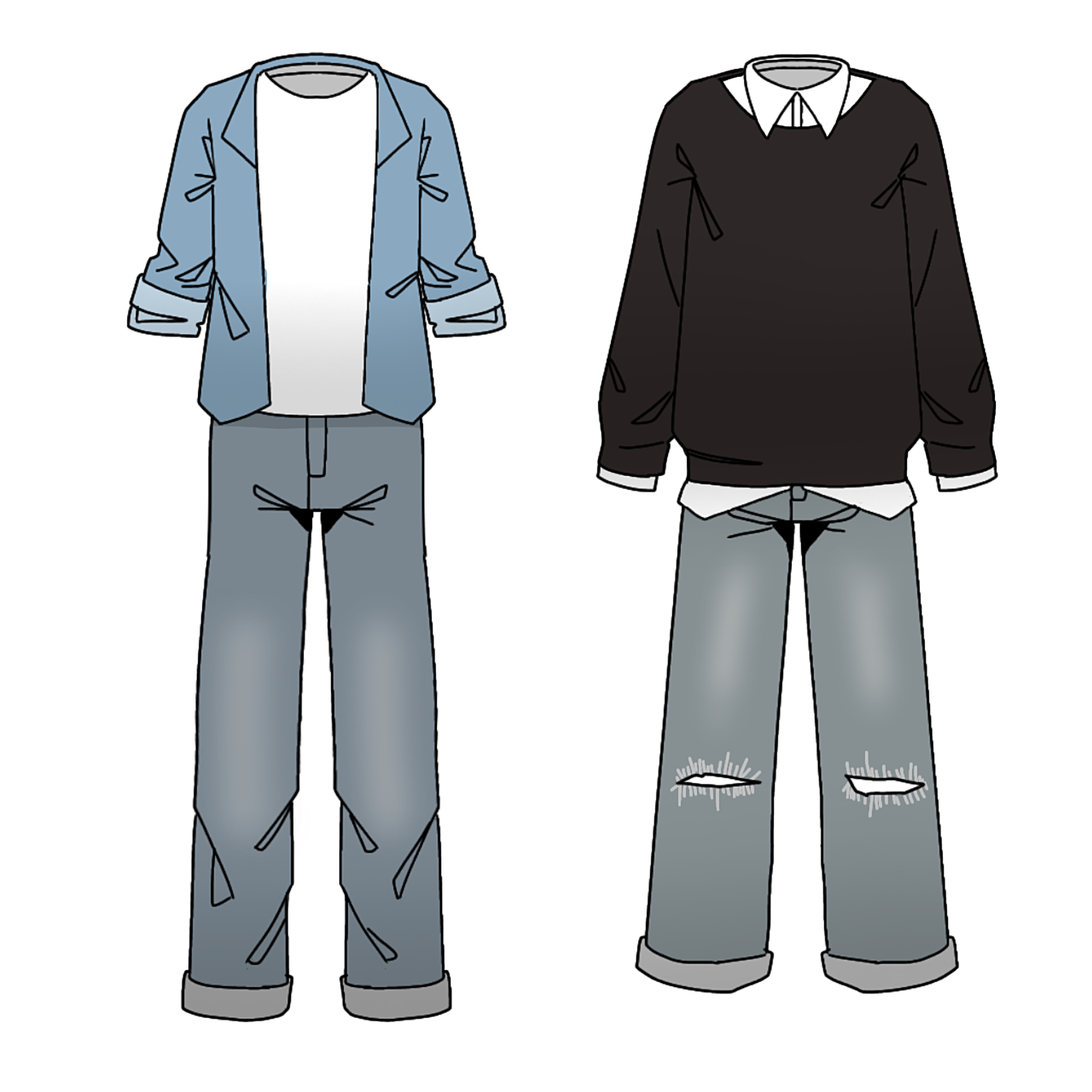 casual fit - ibisPaint