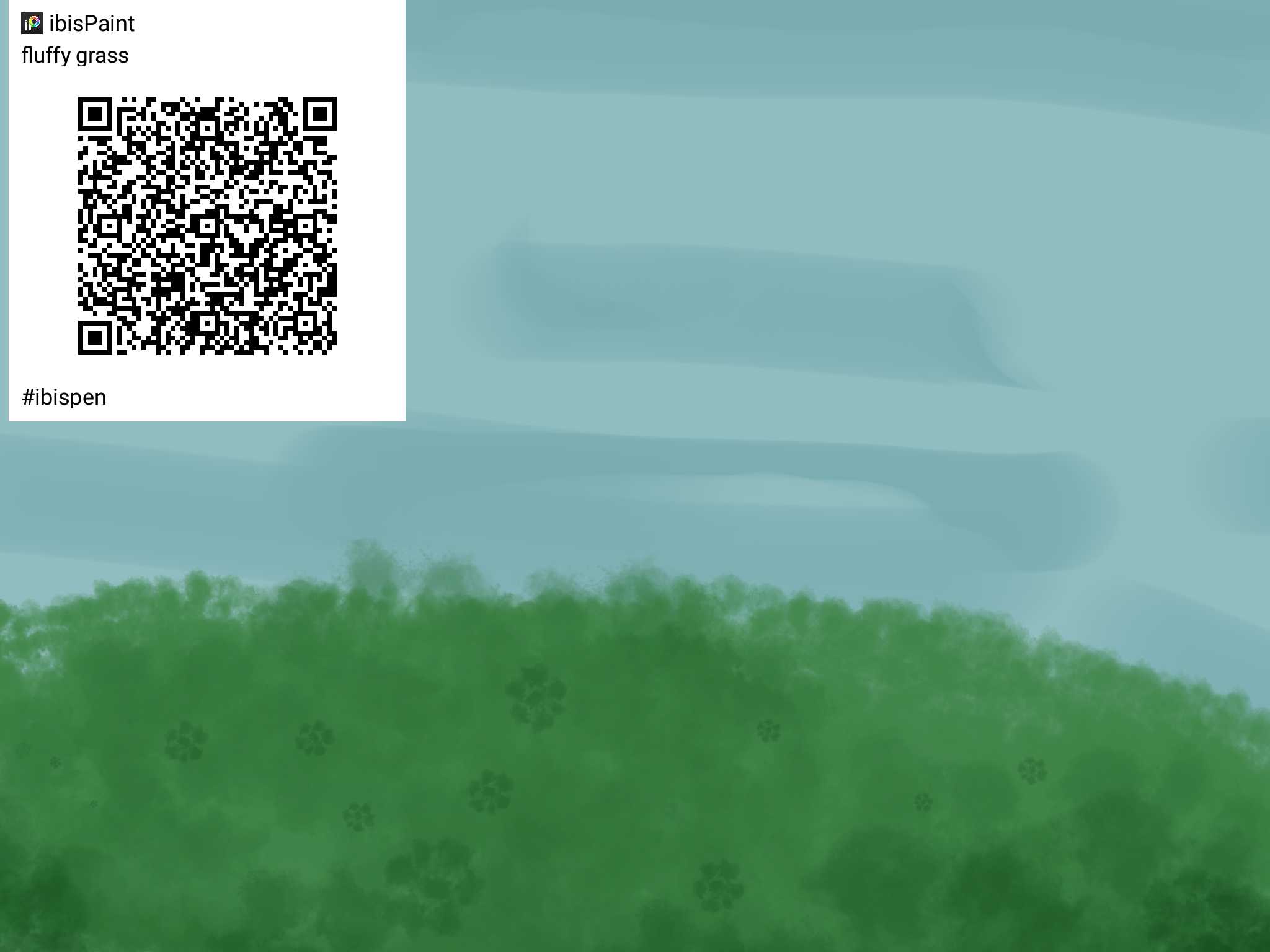 fluffy plants. - ibisPaint