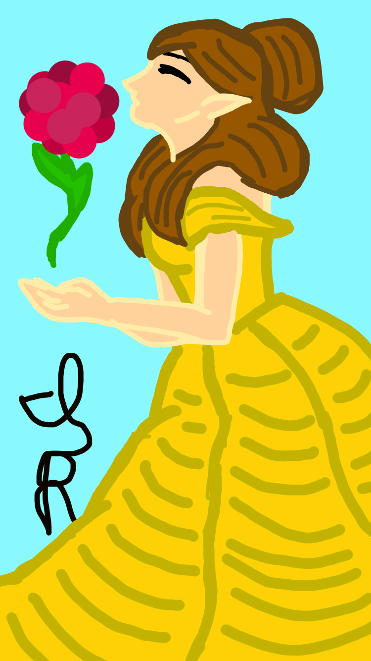 Chalkboard Belle - ibisPaint