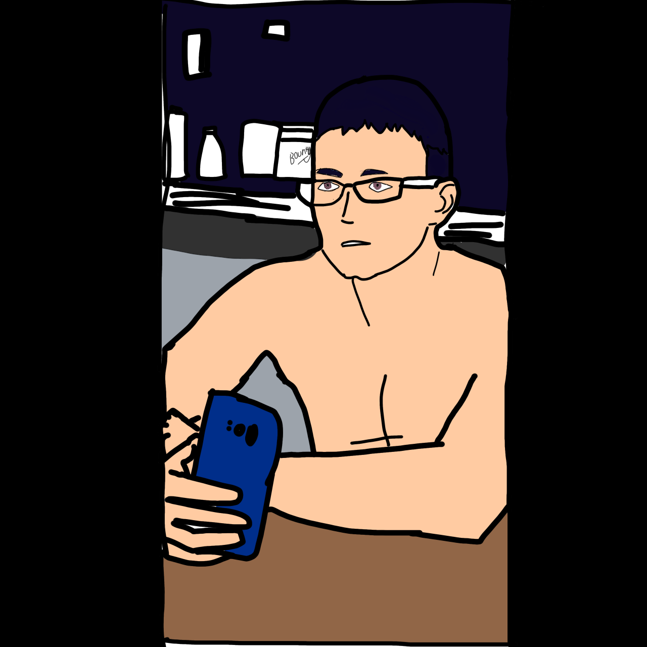 My uncle - ibisPaint