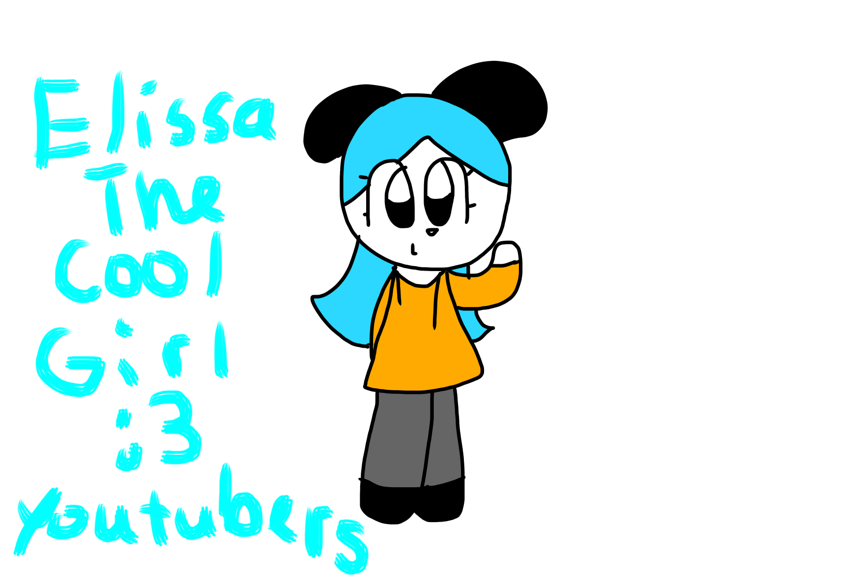 For Elissa the cool girl youtubers - ibisPaint