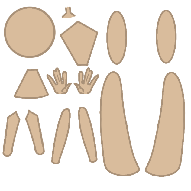 body parts OC sheet pg1 - ibisPaint