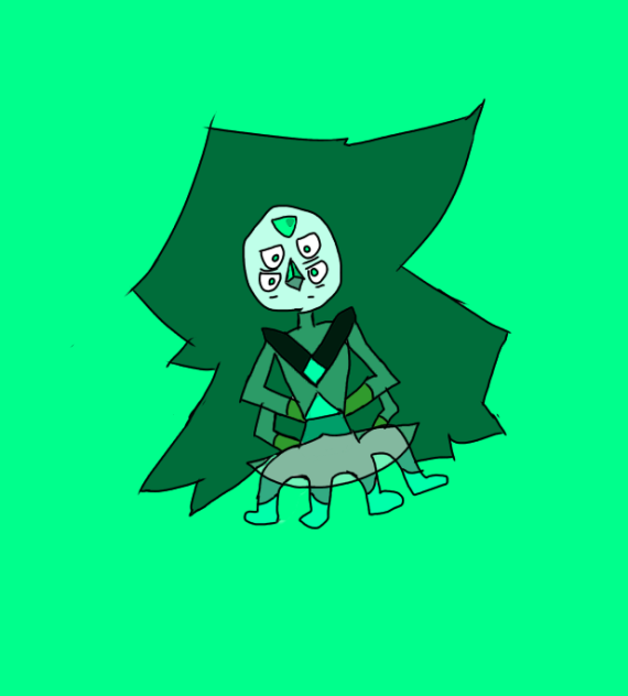 Fusión de Jaspe, Peridot y Lapis - ibisPaint
