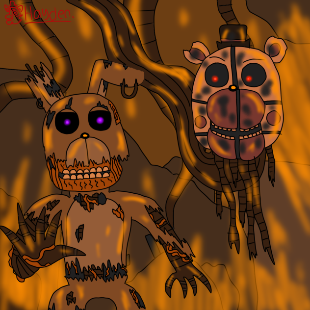 FNaF Security Breach True Ending - ibisPaint