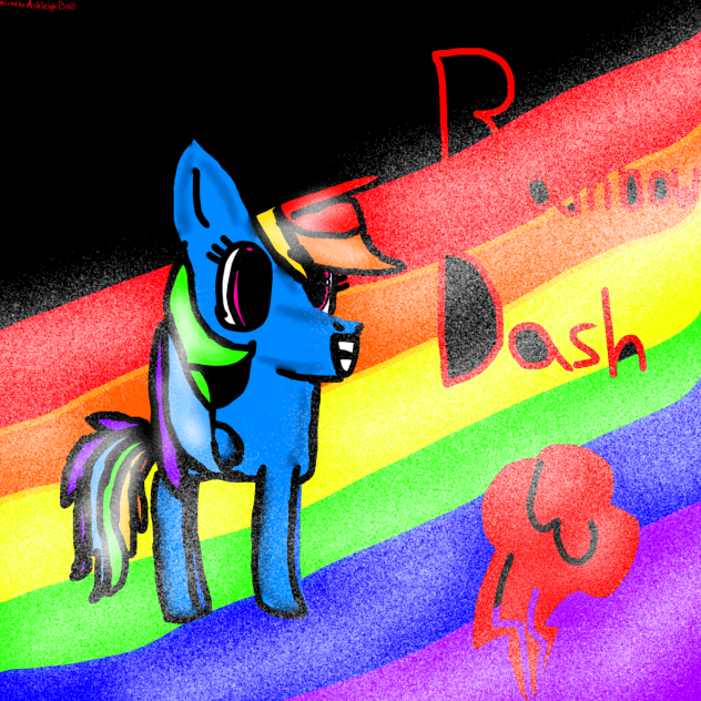 RAINBOW DASH (mlp movie) - ibisPaint