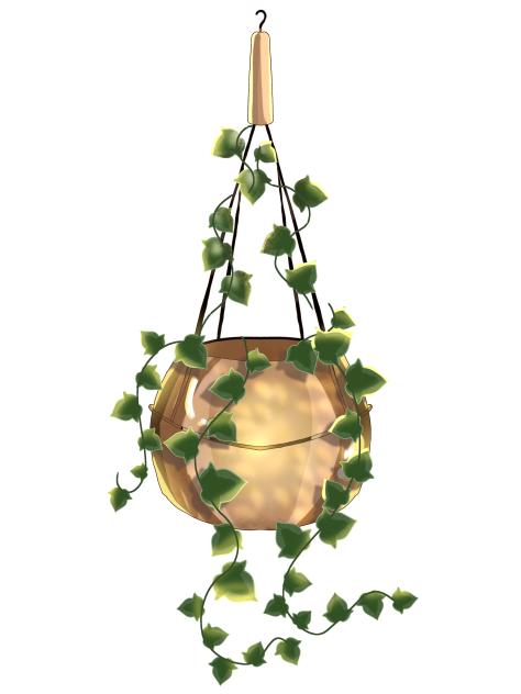 Hanging planter - ibisPaint
