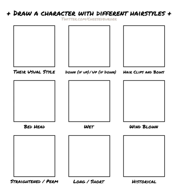 hairstle thing but blank - ibisPaint