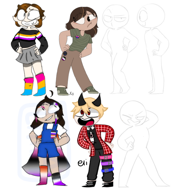 Pride collab (with Zero) - ibisPaint