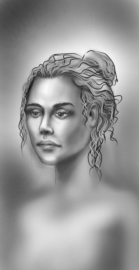 Lady Gray @illustragone - ibisPaint