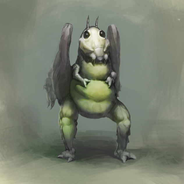 Cricket grasshopper - ibisPaint