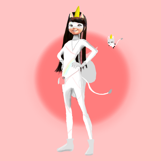 Miraculos do unicornio versão eu - ibisPaint