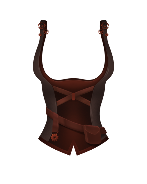 steampunk corset 3 - ibisPaint