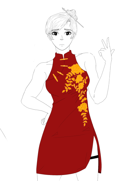 chinese clothing - ibisPaint