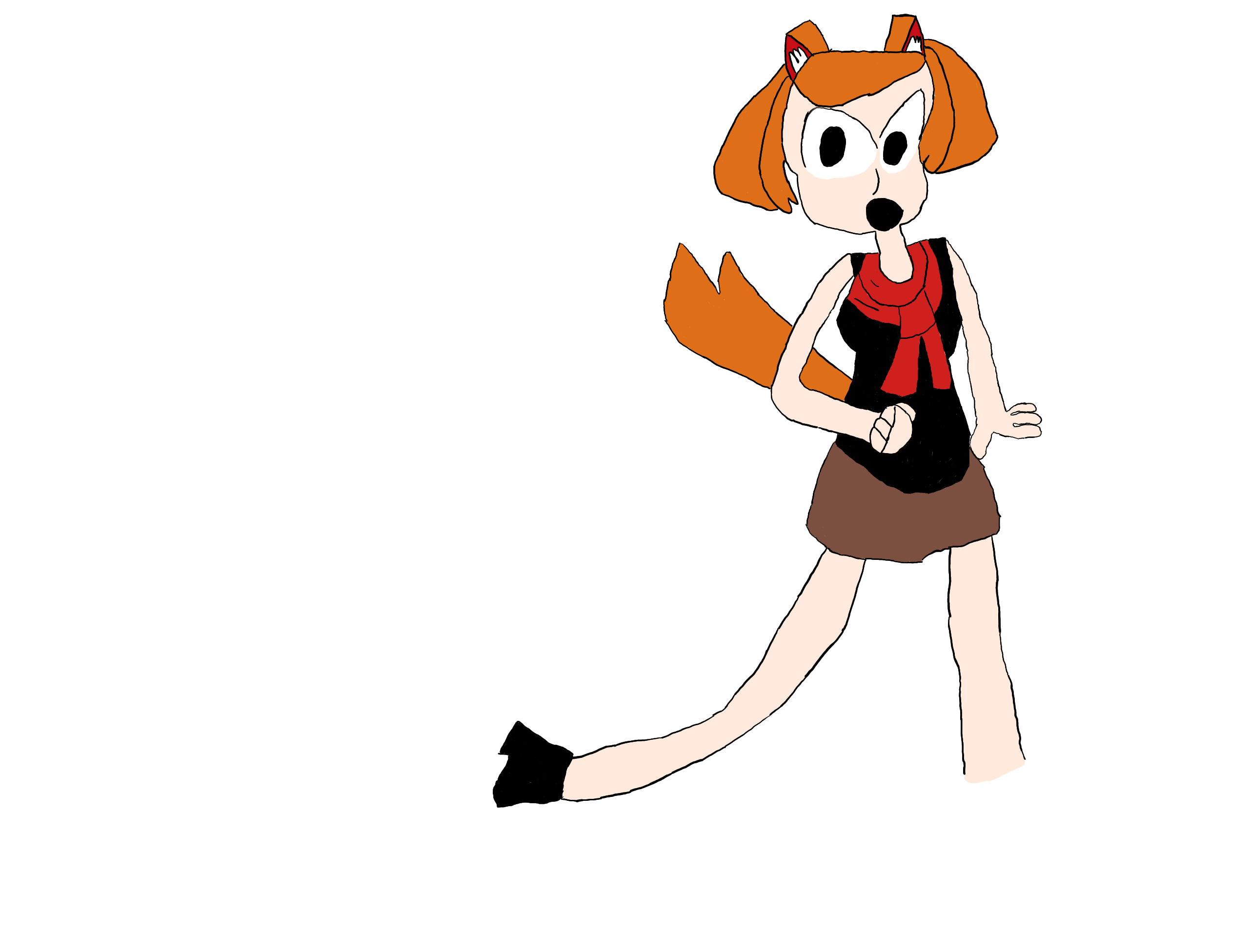 Lana pose #2 - ibisPaint