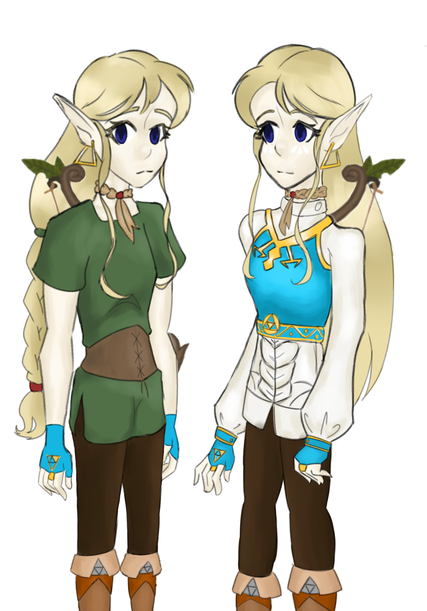 Hyrule's New Light Zelda - ibisPaint