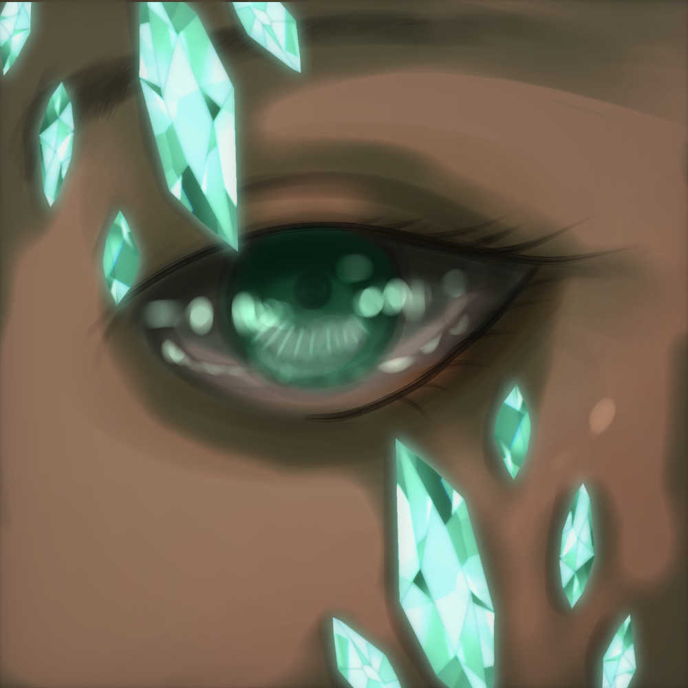 Mystical Emerald Eyes - ibisPaint
