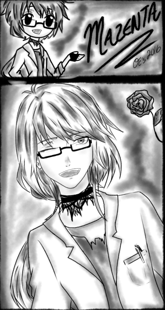 Mazenta (Mis Oc's 2016) BN - ibisPaint
