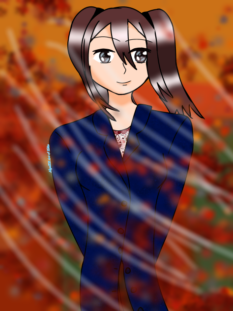 Windy Fall Day - ibisPaint