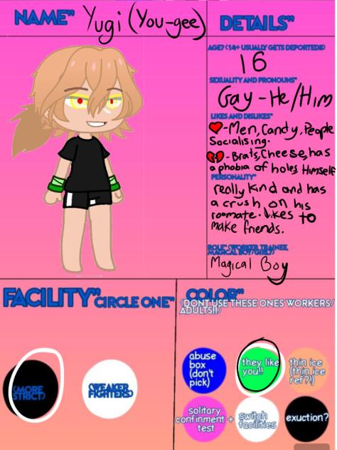 Call me fighter character sheet - ibisPaint