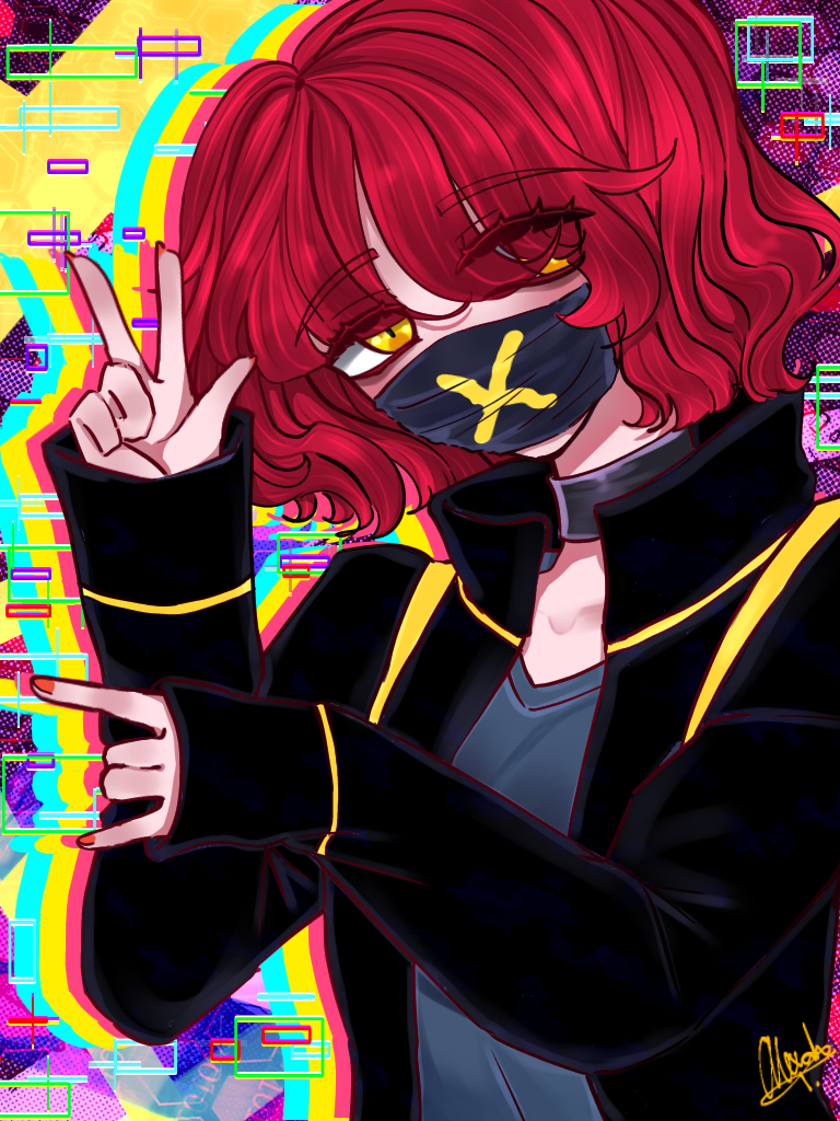 Glitch X - ibisPaint