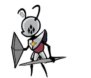 Fire ant warrior captain hollow knight - ibisPaint