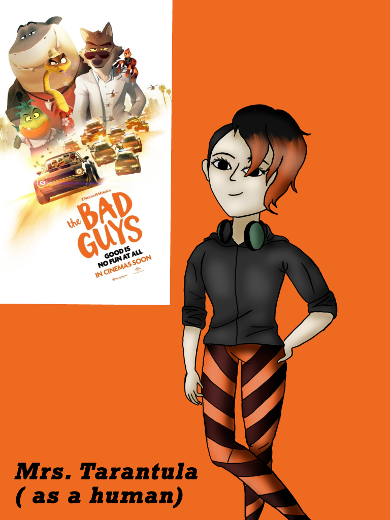 Mrs. Tarantula as a human - ibisPaint