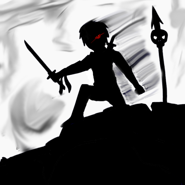 Warrior in Shadow - ibisPaint