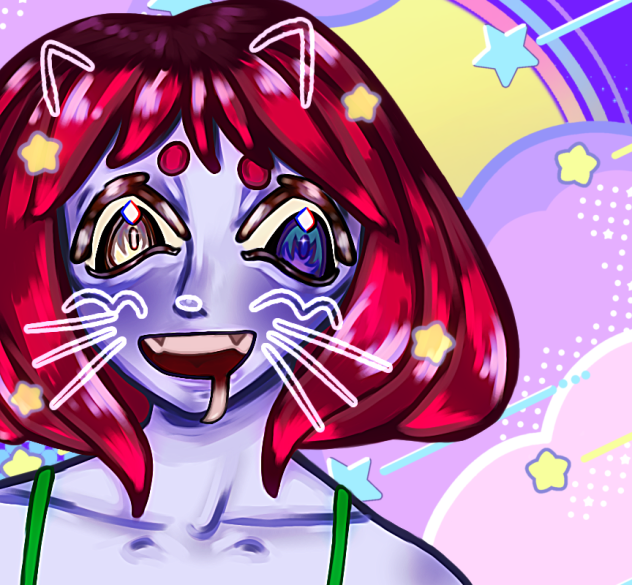 practicing rendering (w effects) - ibisPaint